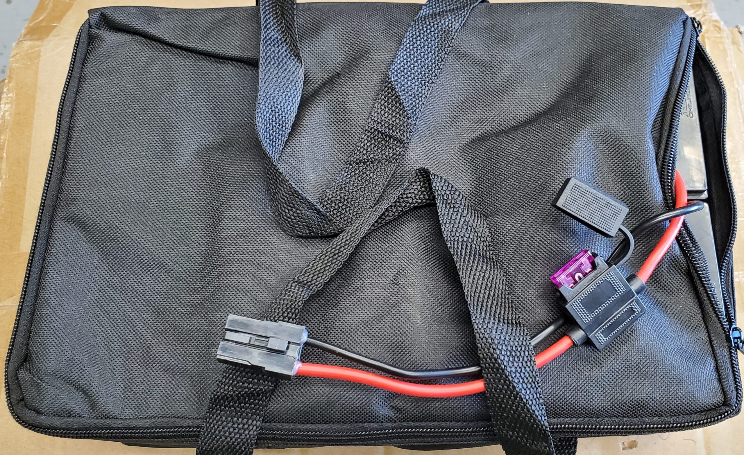 48v-12ah Deep Cell Battery pack with bag – Super Cycles & Scooters